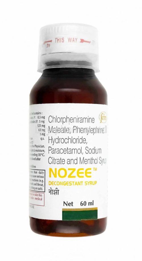 Nozee Syrup_DABUR INDIA - Fitbynet