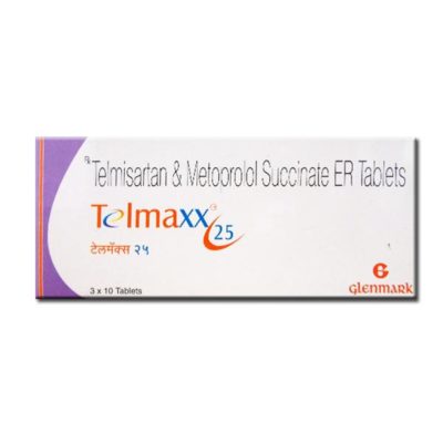 Telmaxx 25 Tablet_GLENMARK PHARMA - Fitbynet