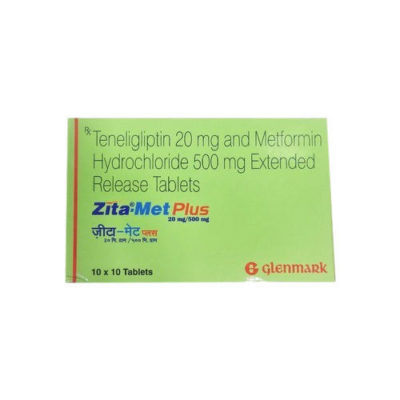 Zita Met 50mg/500mg Tablet_GLENMARK PHARMA - Fitbynet