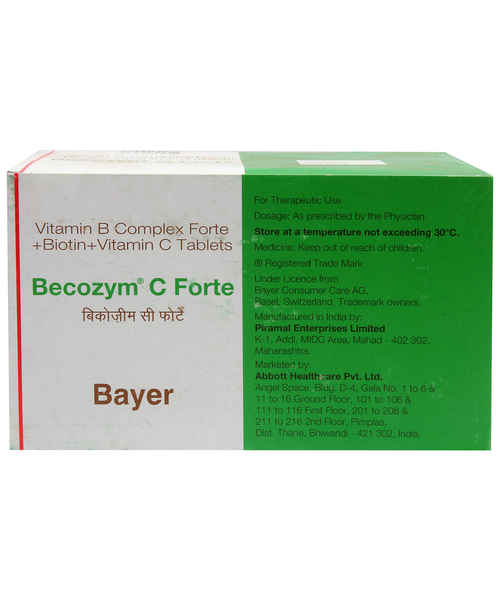Becozym C Forte Tablet_ABBOTT - FITBYNET.COM