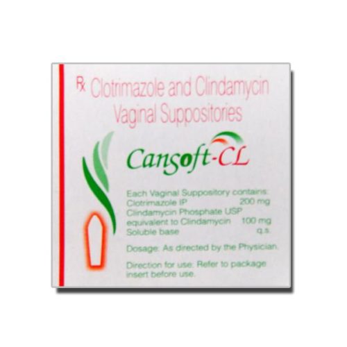 Cansoft CL Vaginal Suppository_SUN PHARMA - Fitbynet