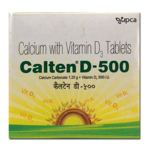 Calten D 500 Tablet_IPCA Labs - Fitbynet