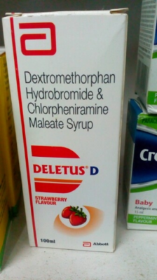 Deletus D Syrup Strawberry_ABBOTT - Fitbynet