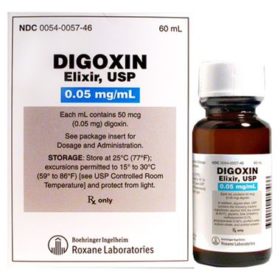 Digoxin 50 mcg/ml Elixir_GLAXO SMITH KLINE - Fitbynet