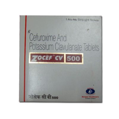 Zocef-CV 500 Tablet_ALKEM LABS - Fitbynet