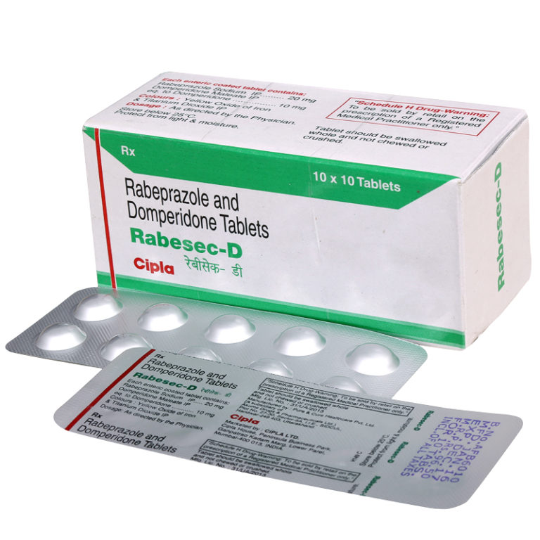 Rabesec-D 10mg/20mg Tablet_CIPLA - Fitbynet