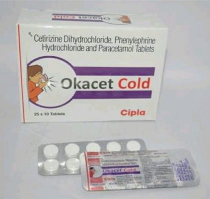 Okacet Cold Tablet_CIPLA - Fitbynet