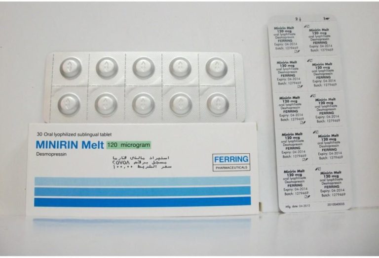 Minirin Melt 120 mcg Tablet-FERRING PHARMA - FITBYNET.COM