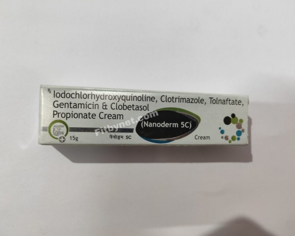 Nanoderm 5C Cream for Eczema, Psoriasis | Online at Fitbynet