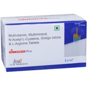 Ginkocer Forte Tablet 10 TABLETS-Eris Lifesciences Ltd - Fitbynet